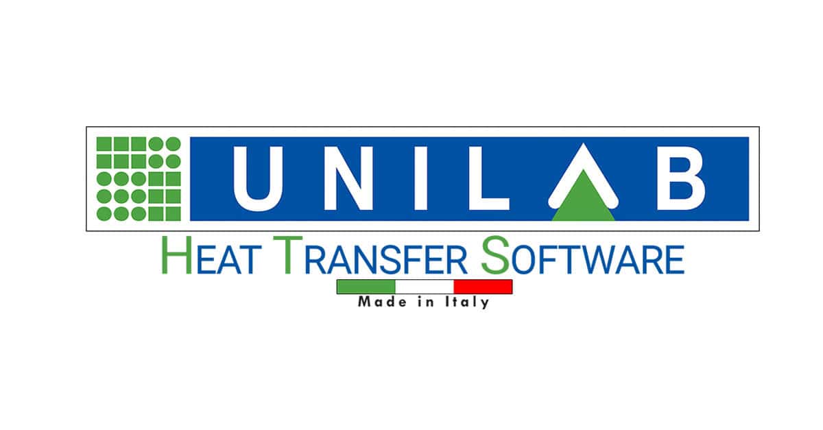 UNILAB Srl - 30 Years of Advanced Heat Transfer Software