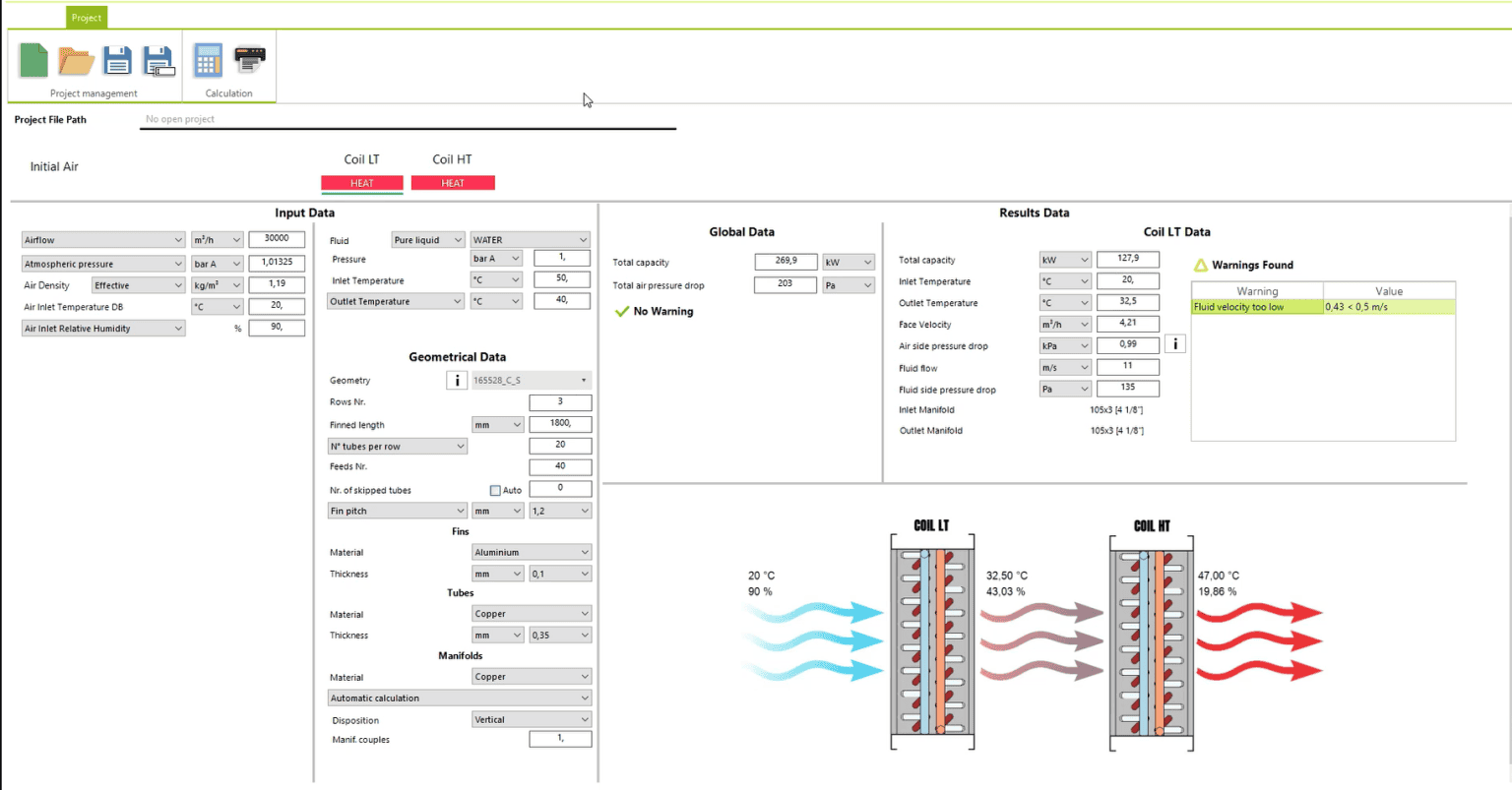 Coils Suite SPECIAL APPLICATIONS | UNILAB - Heat Transfer Software